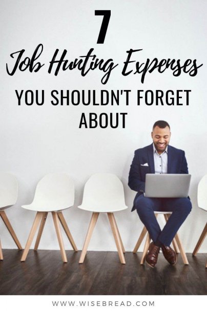 Don't Forget About These 7 Job Hunting Expenses